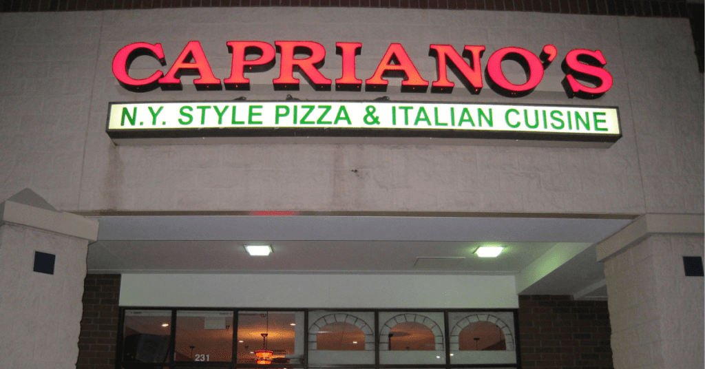 Healthy & Delicious: Capriano’s Tops the List of Salisbury’s Best ...